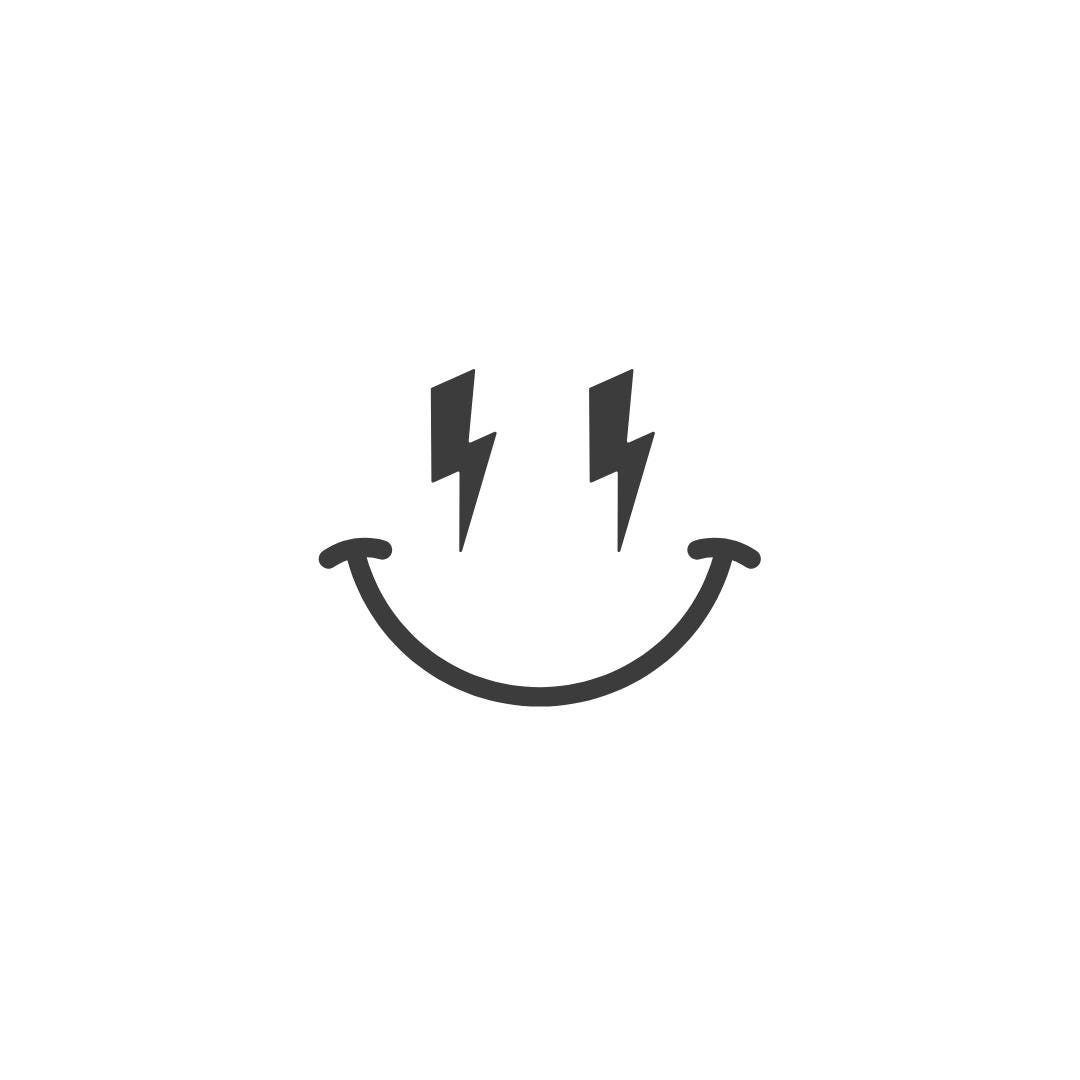 Lightning Smiley Face Printable for Eddie Printer - Etsy