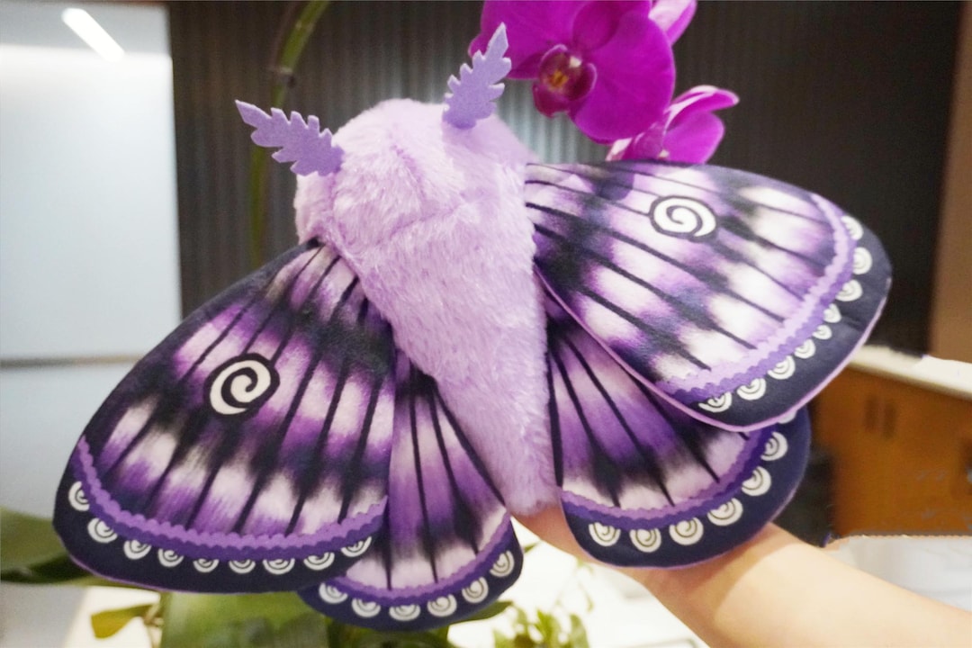 Custom Moth Plush Stuffed Animals, Moth Figurine, Home Decor, Gift for ...