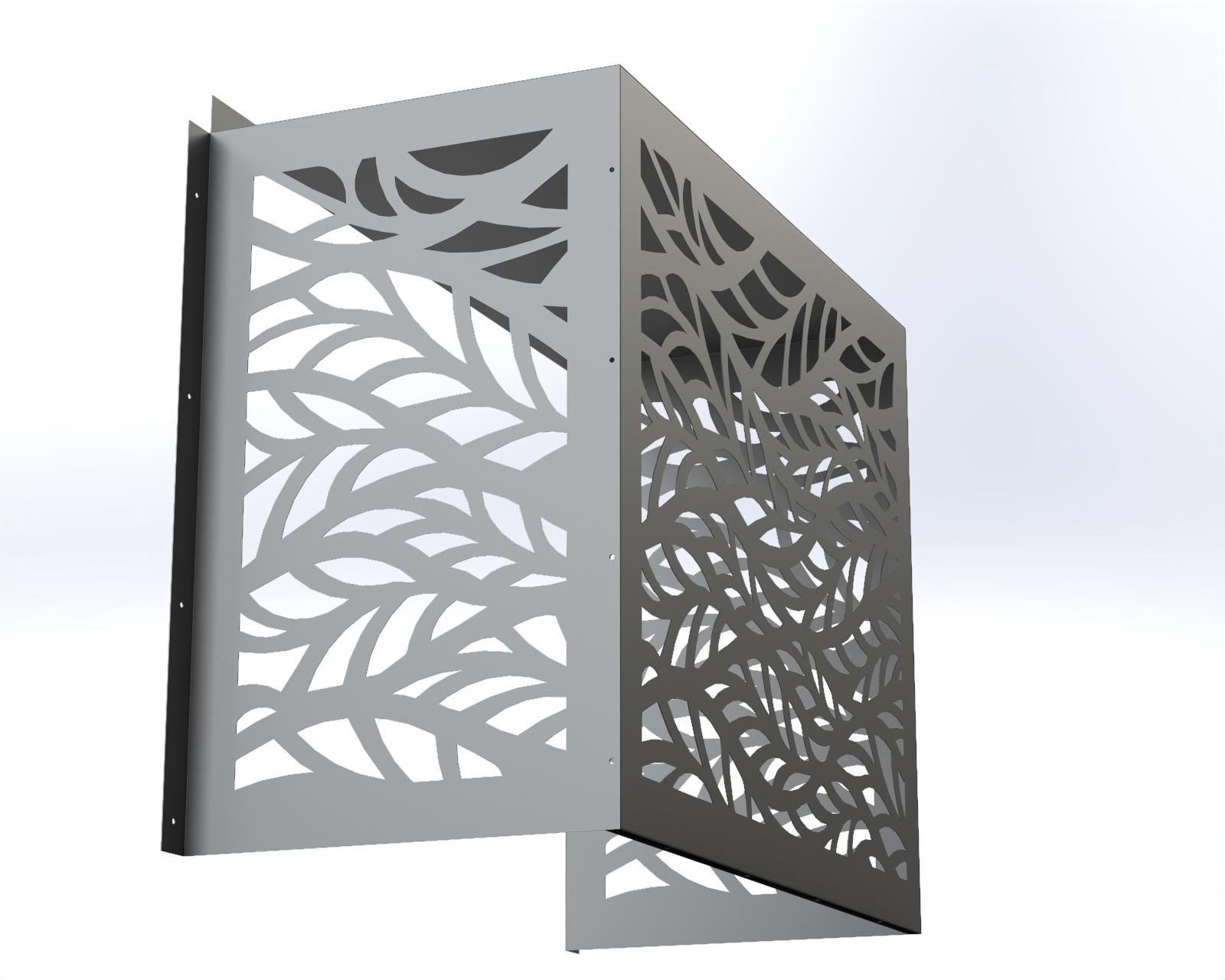 AC Cover 12000 BTU | Outdoor Metal Air Conditioner Enclosure | CNC ...