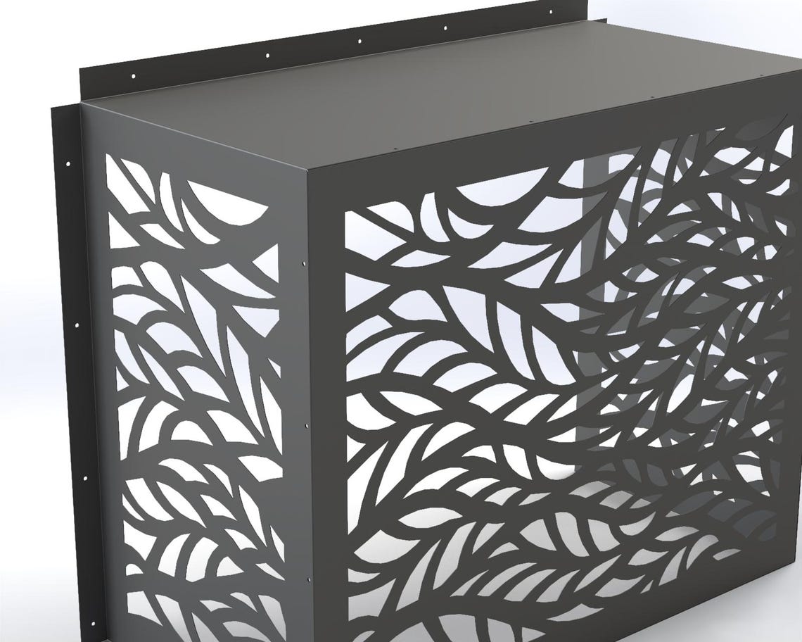 AC Cover 12000 BTU | Outdoor Metal Air Conditioner Enclosure | CNC ...