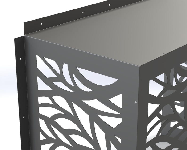 AC Cover 18000 BTU | Outdoor Metal Air Conditioner Enclosure | CNC ...