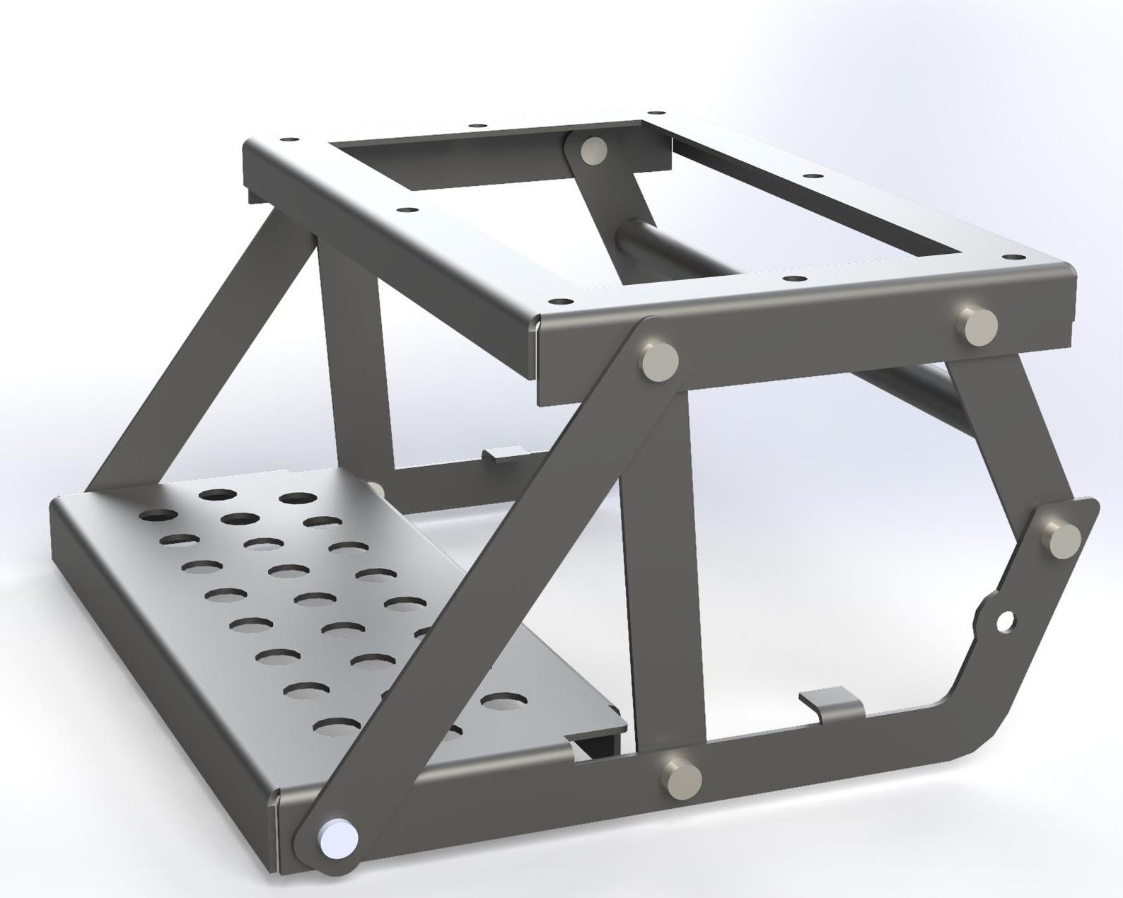 Laser Cut Caravan Foot Step | CNC DXF Files for Plasma Cutting ...