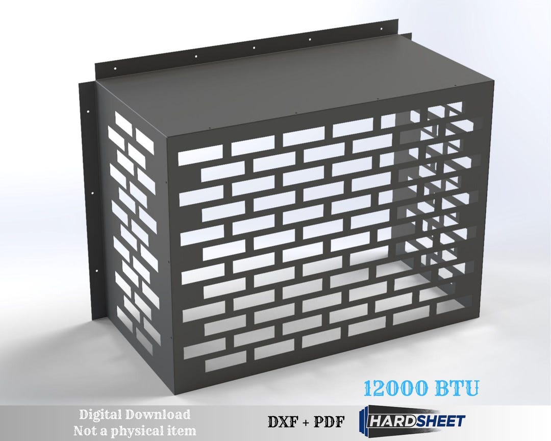 AC Cover 12000 BTU | Outdoor Metal Air Conditioner Enclosure | CNC ...