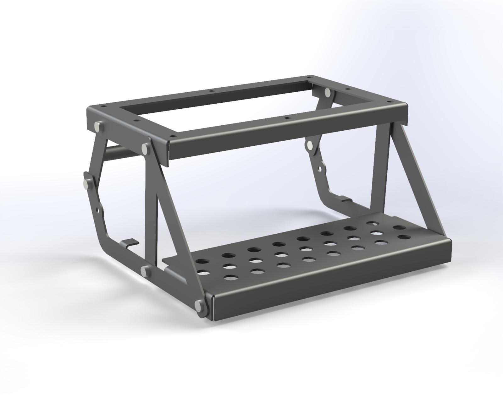 Laser Cut Caravan Foot Step | CNC DXF Files for Plasma Cutting ...