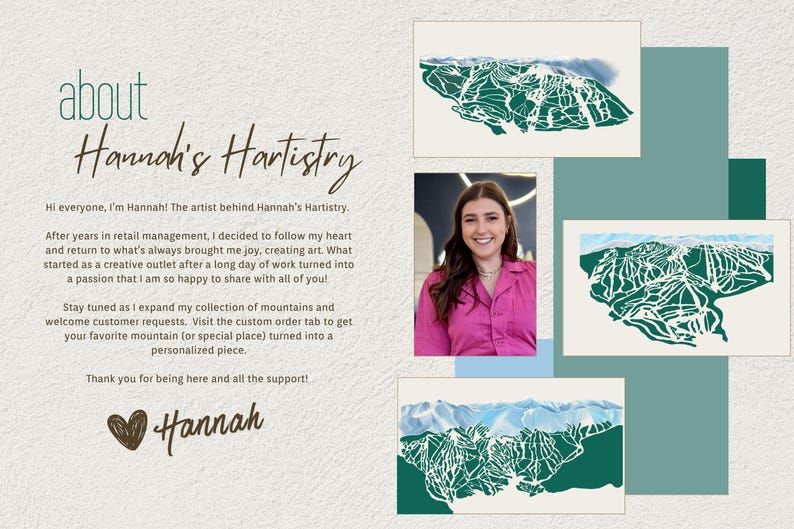 Big Sky Montana | Ski Trail Map Print | Mountain Art Digital File - Etsy