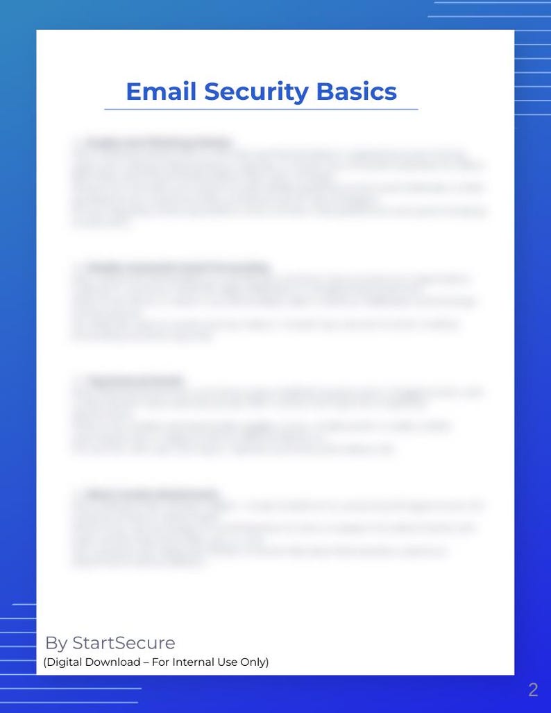Microsoft 365 Security Checklist for Small Businesses - Etsy
