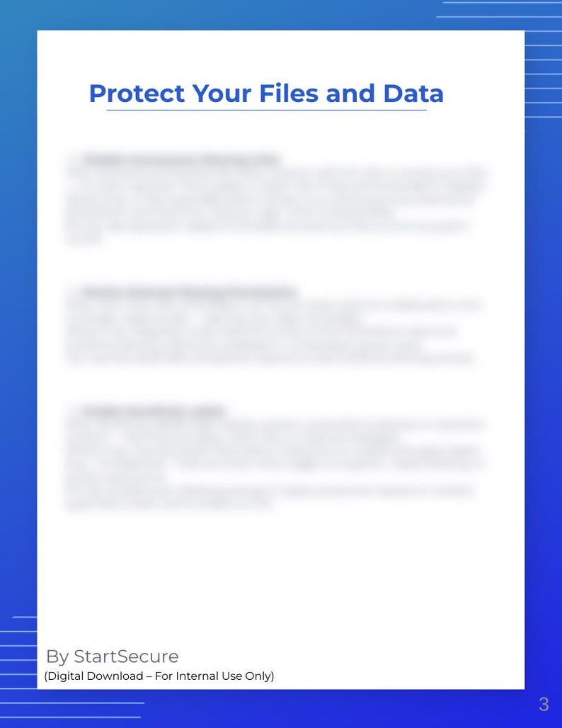 Microsoft 365 Security Checklist for Small Businesses - Etsy