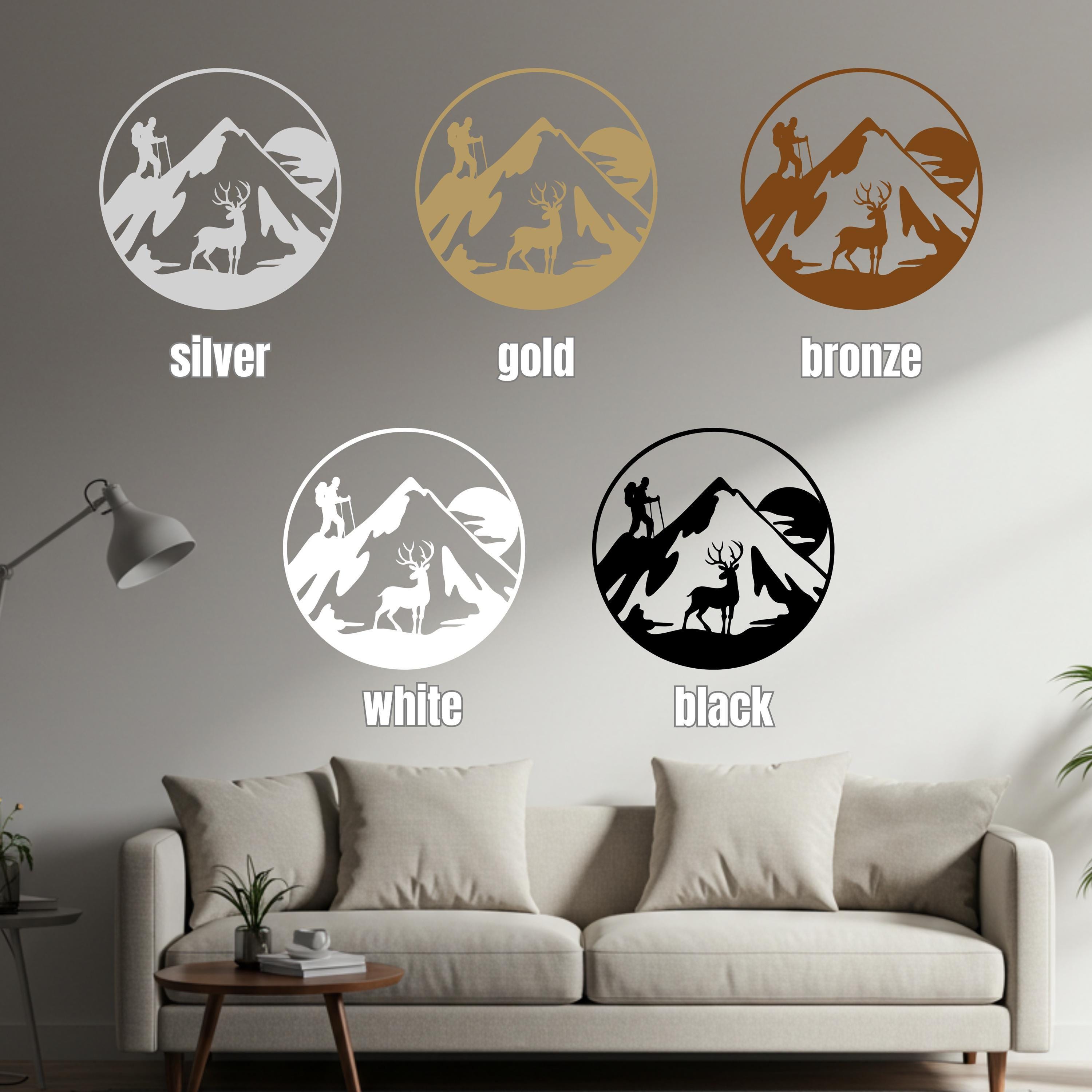 Fast Food Metal Wall Art – Burger Fries and Drink Line Art for Kitchen ...