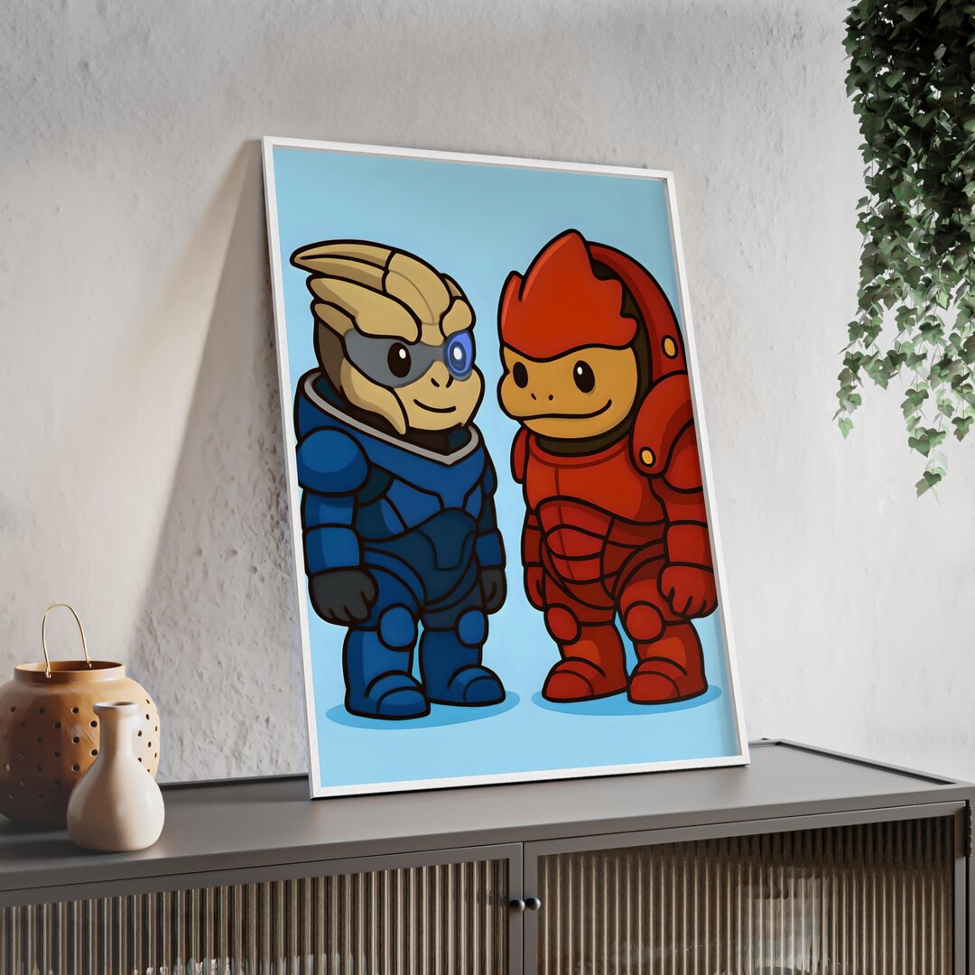 Mass Effect Digital Posters for Gamers of All Ages - Decorate Your ...