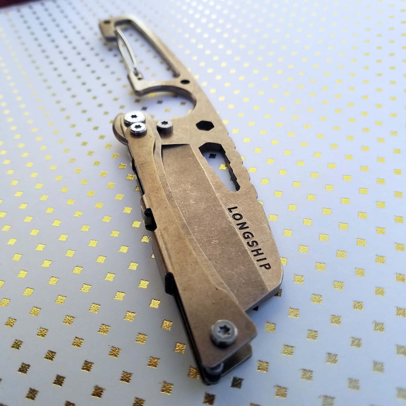 LONGSHIP KNIFE Tactical Utility Knife Minimalist Stainless - Etsy Canada