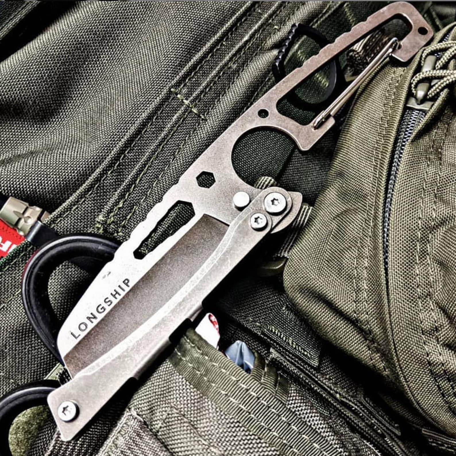 LONGSHIP KNIFE Tactical Utility Knife Minimalist Stainless - Etsy Canada
