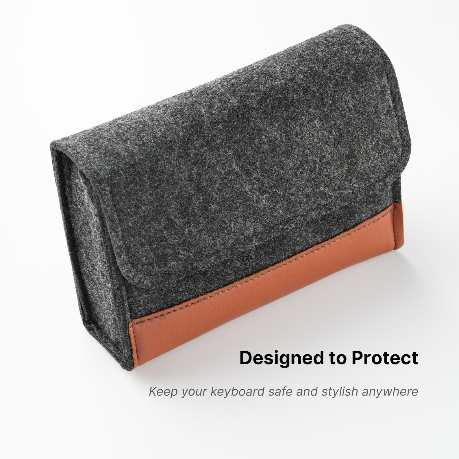 Felt Keyboard Bag: Perfect-fit Case for Split Keyboards — Protection ...