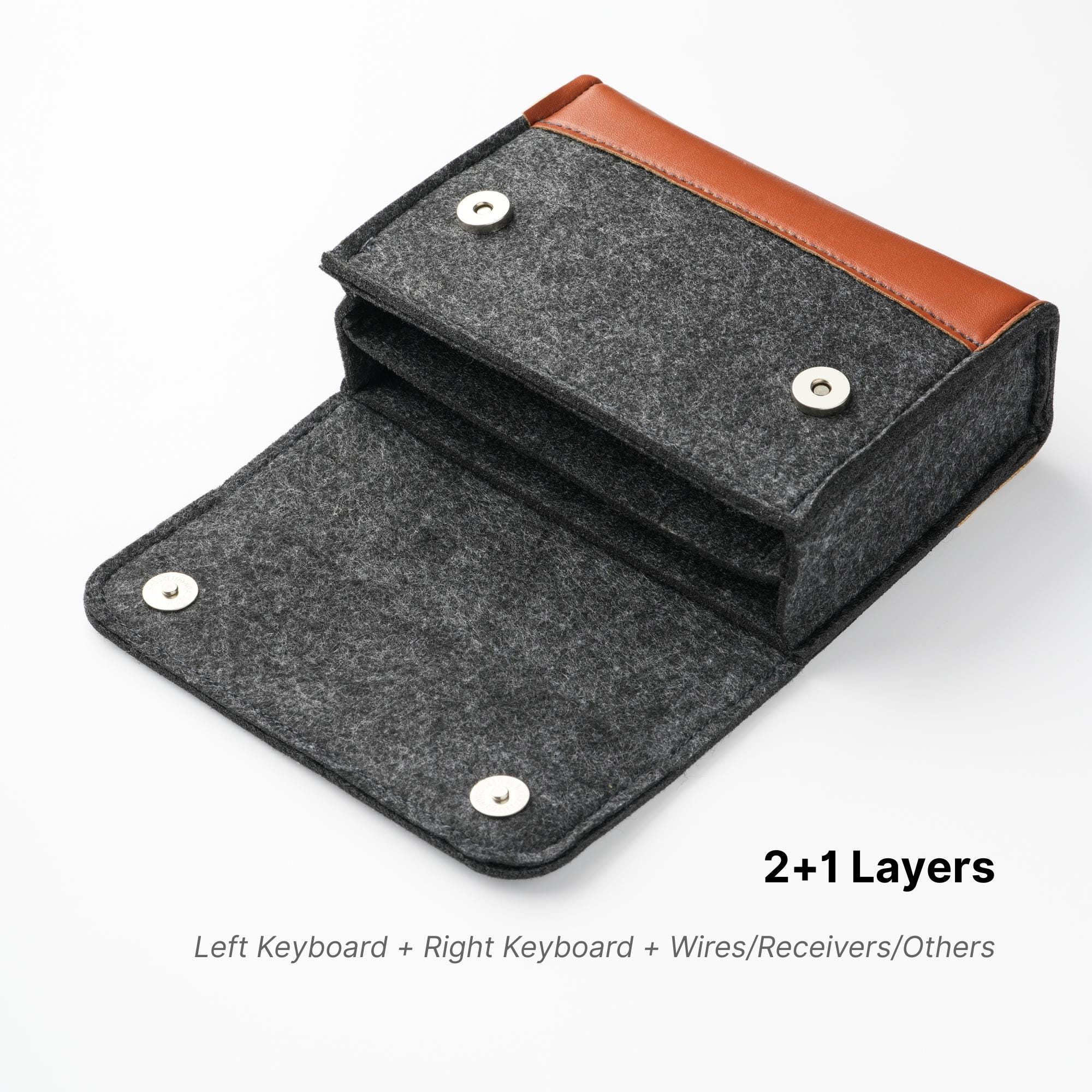 Felt Keyboard Bag: Perfect-fit Case for Split Keyboards — Protection ...
