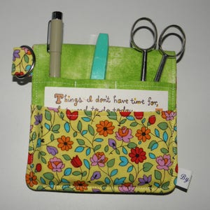 PDF Sewing Pattern Instructions Only Scrub Pocket Organizer, Nurse ...