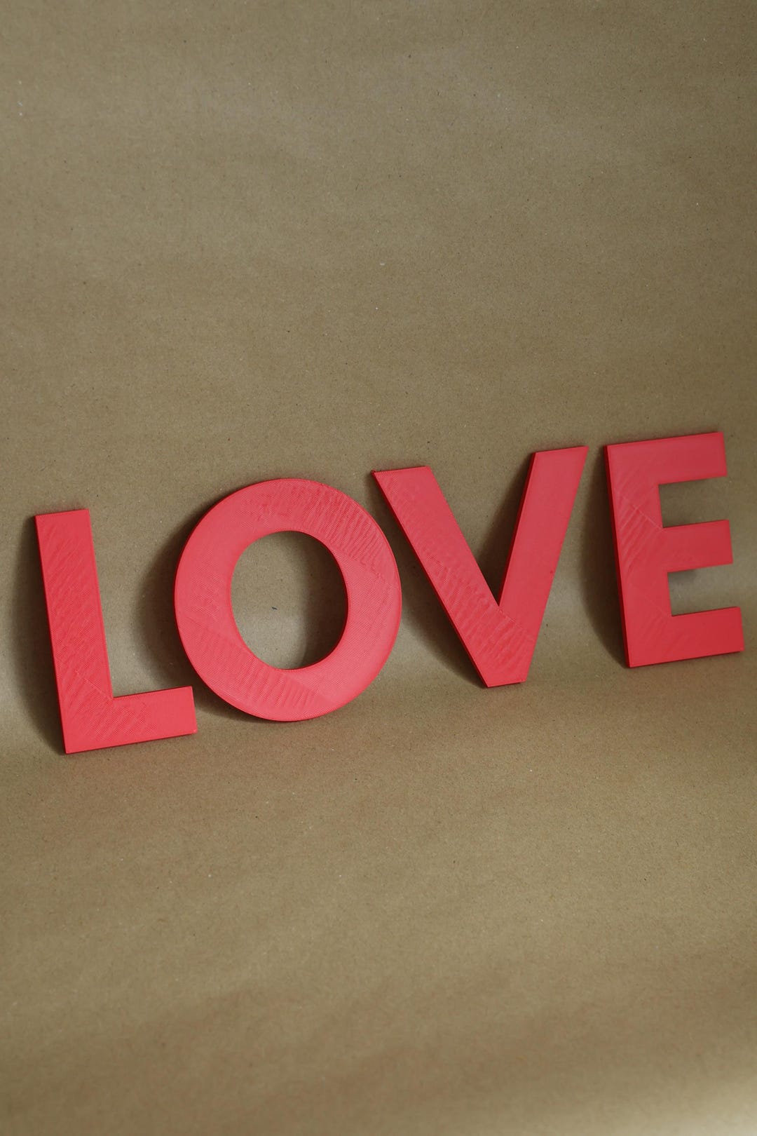 Custom 3D PLA Letters | 20+ Colors | 8 Sizes | Personalized Wall ...