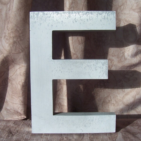 Vintage Metal Letter E - Etsy