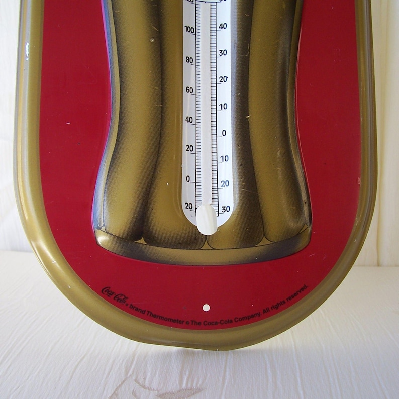 Vintage Coca Cola Thermometer Back Plate Only. B854-855-1.25. - Etsy