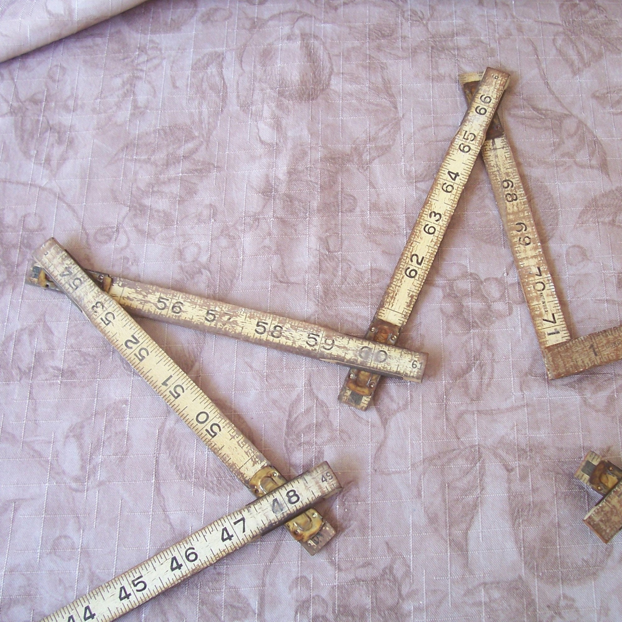 Vintage Wood 6 Foot Folding Ruler Measure Stick. T826-1.5 - Etsy