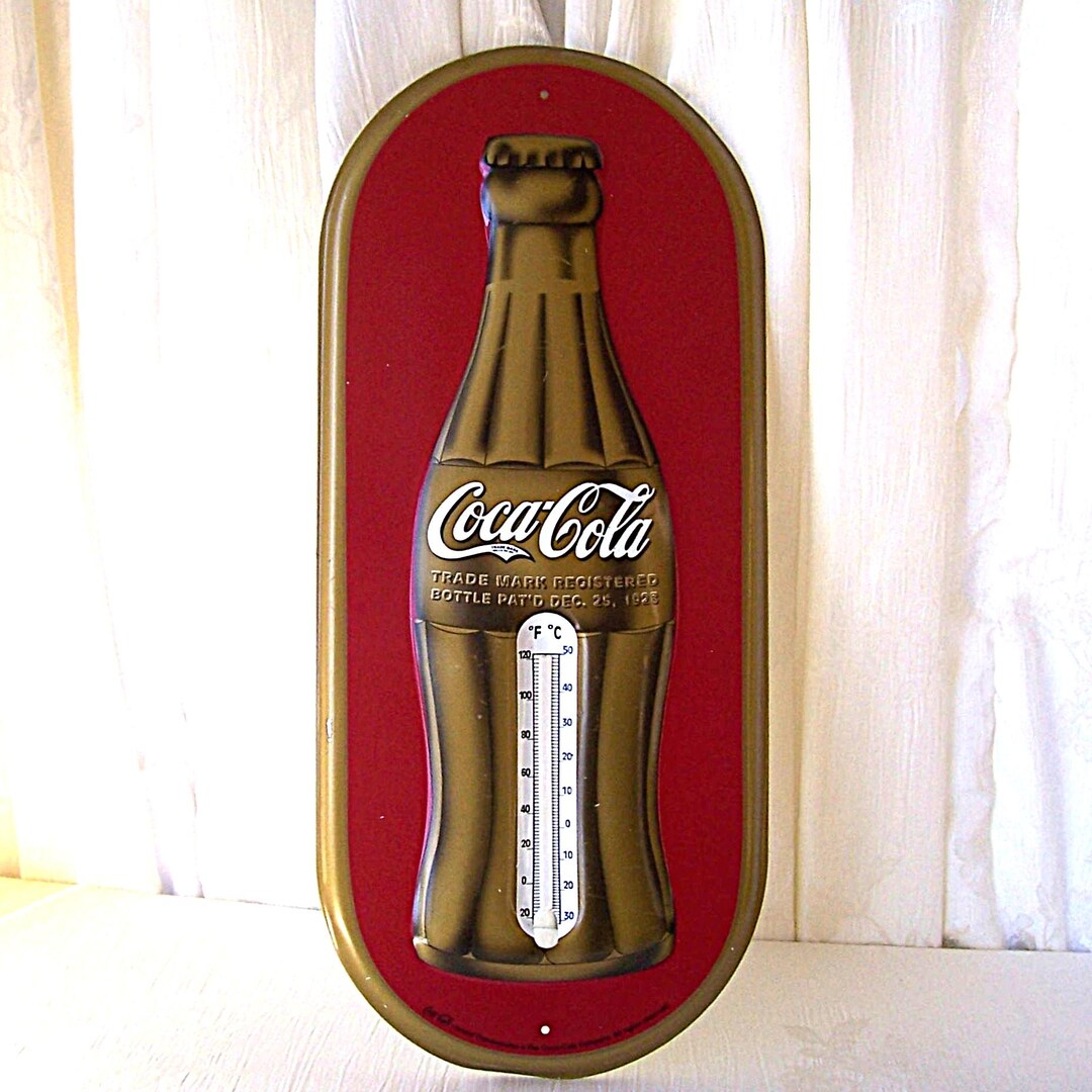 Vintage Coca Cola Thermometer Back Plate Only. B854-855-1.25. - Etsy