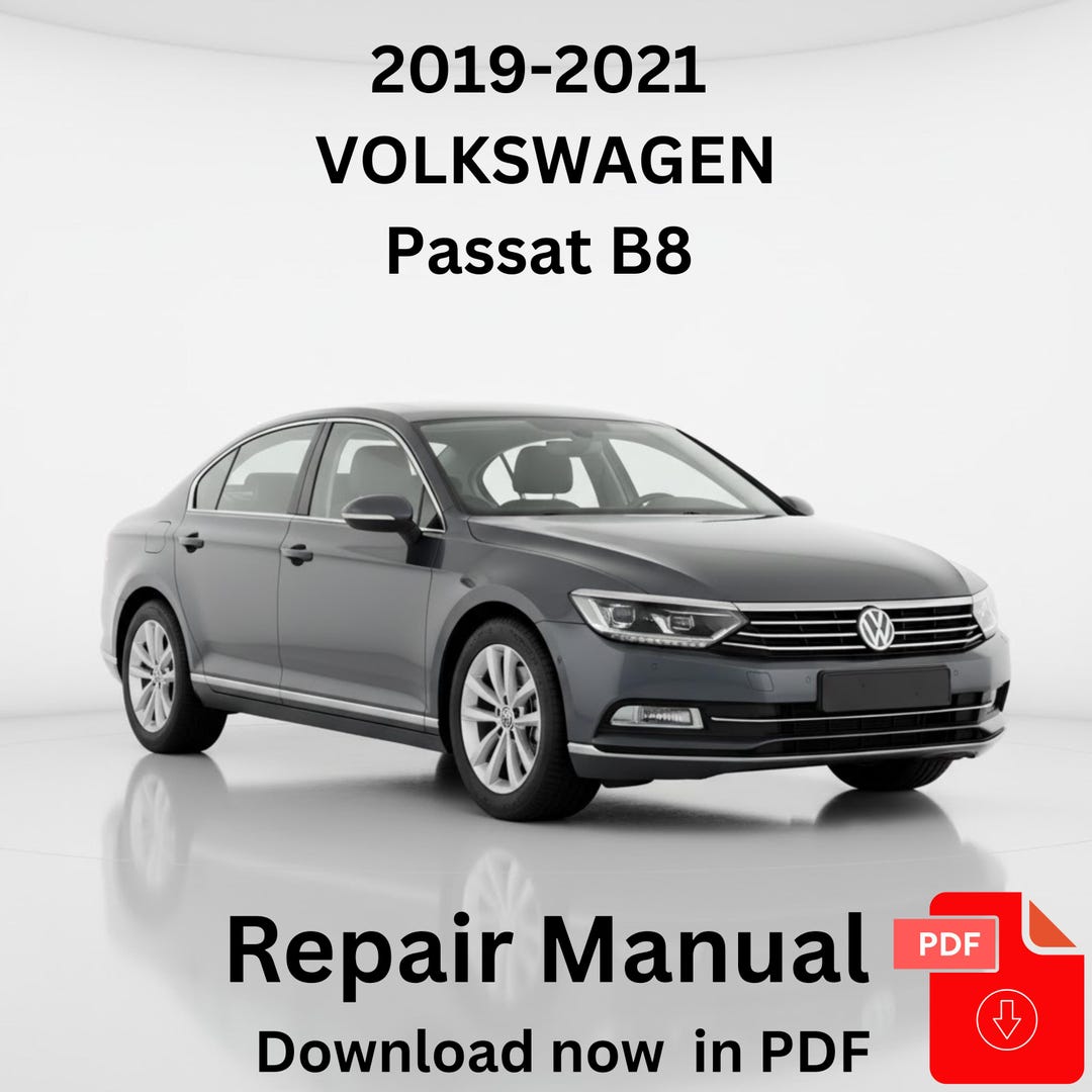 Volkswagen Passat 2019-2021 Factory Service Repair Manual, Workshop ...