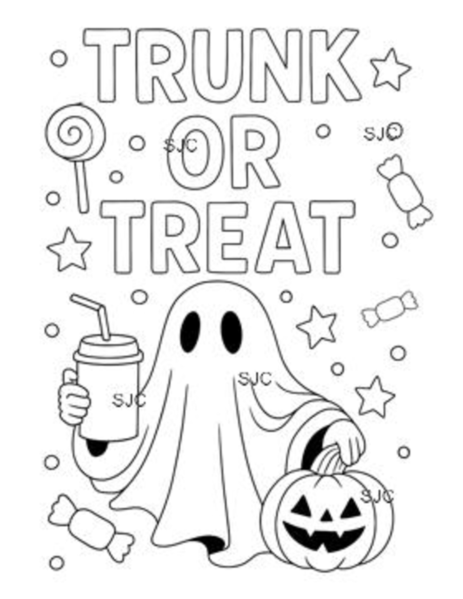 Halloween Christian Harvest Coloring Pages, Fall Activity Sheet ...