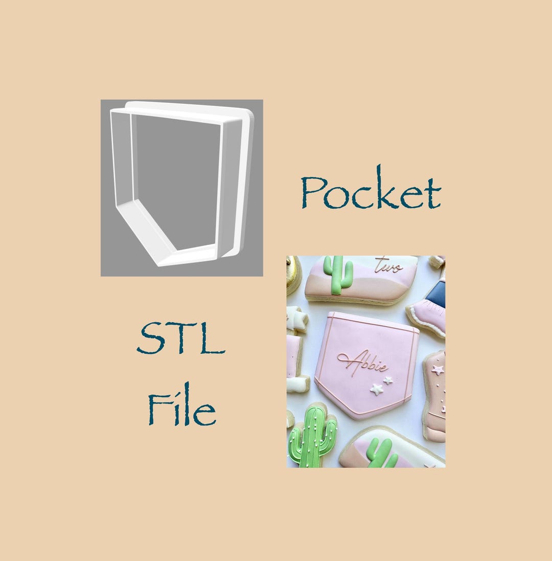 Pocket - STL-Datei - Digital Download - Etsy.de