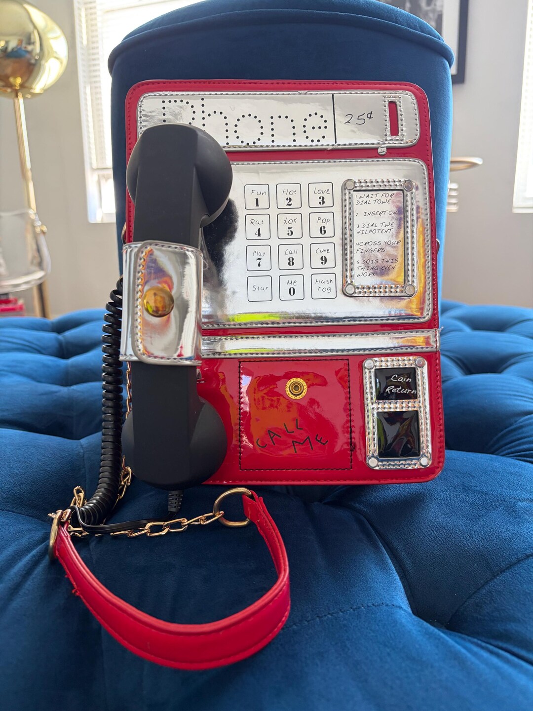 Fashionable Retro Payphone Bag - Etsy