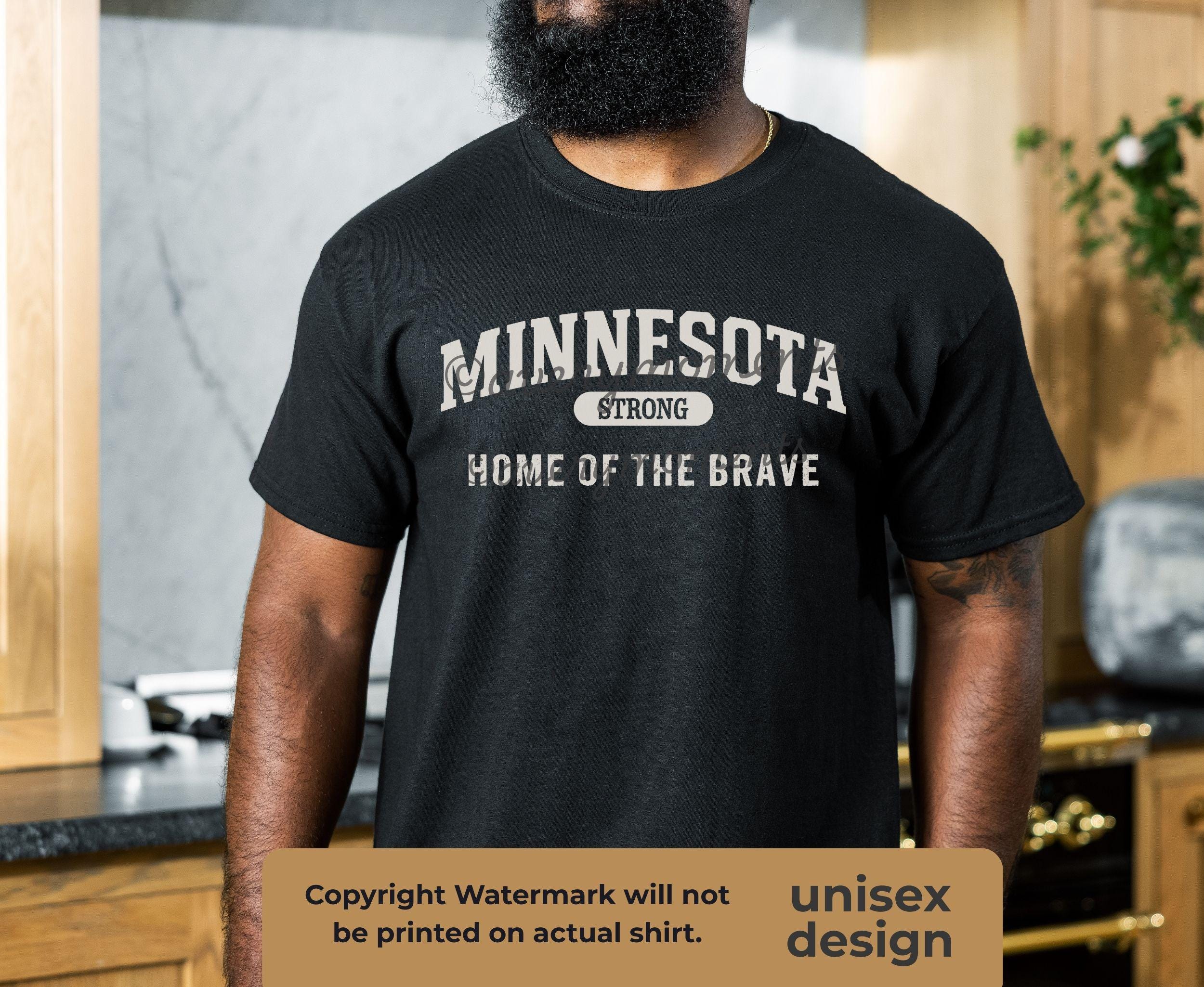 Minnesota Strong Home of the Brave Comfort Colors T-shirt | Minimalist ...