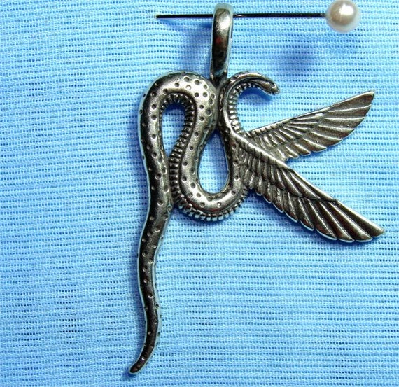 Egyptian Winged Snake Winged Snake Detail In Ancient Egyptian Style ...