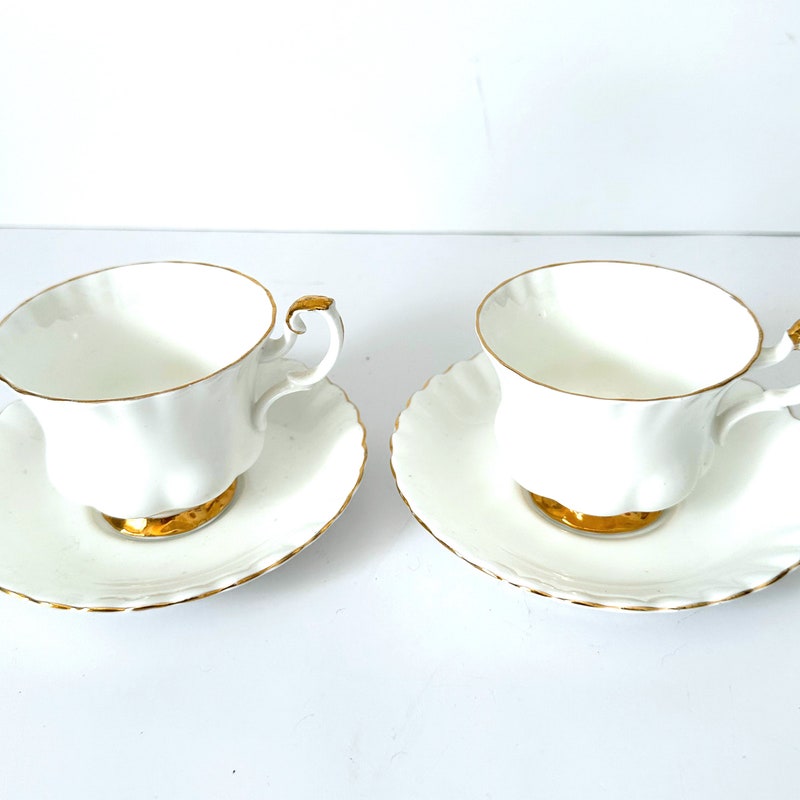 Gold Tea Cups - Etsy