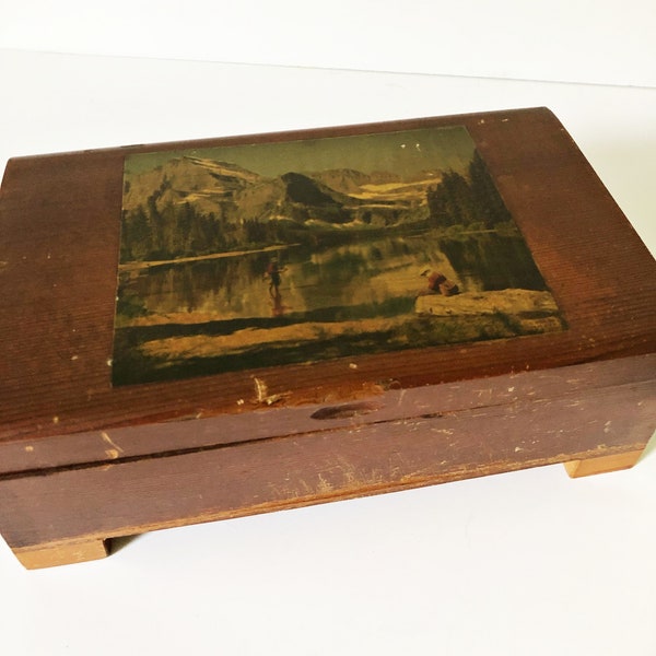 Wooden Tabletop Boxes - Etsy