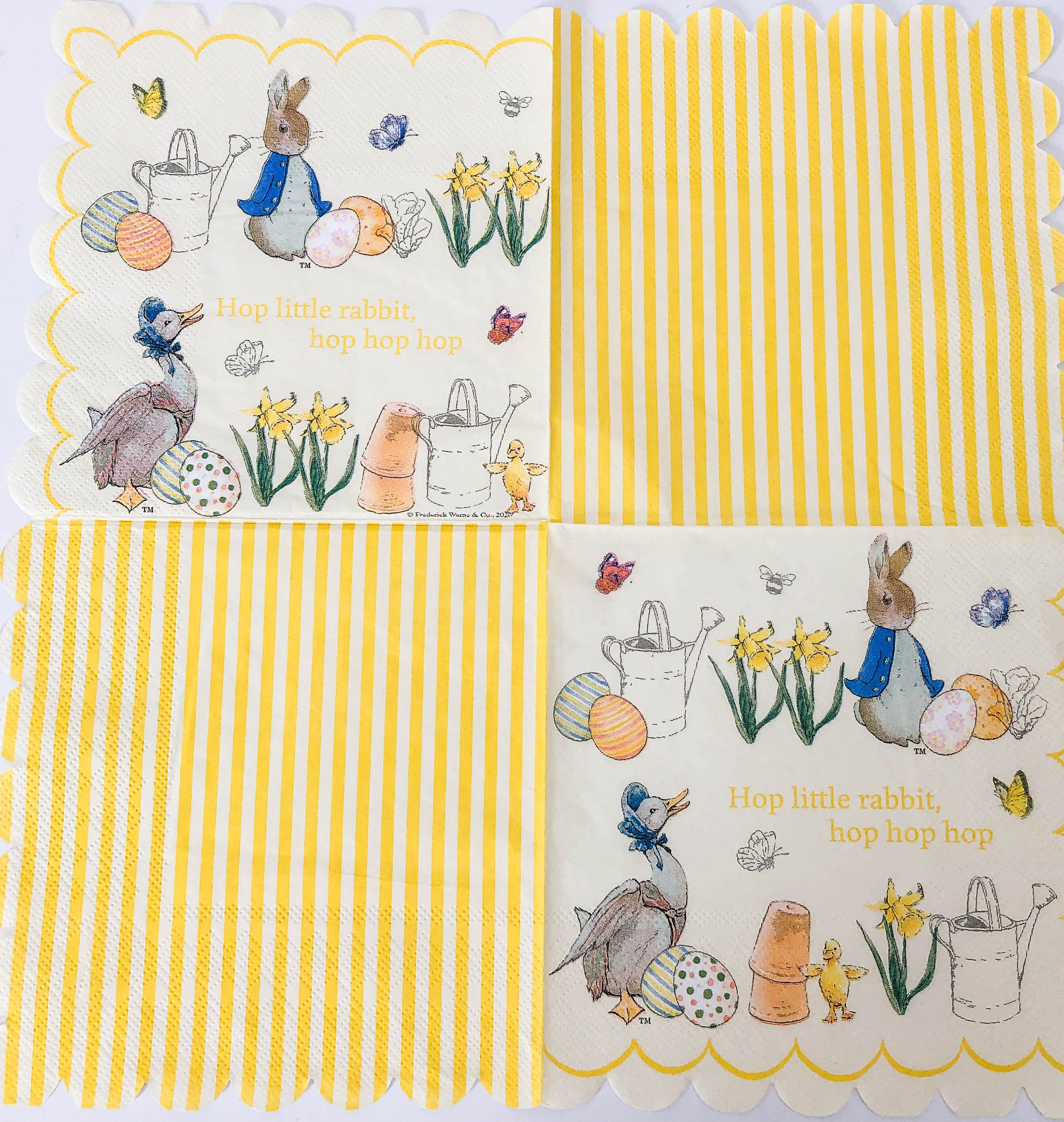 Paper Napkins for Decoupage Crafts Peter Rabbit Napkins SET - Etsy UK