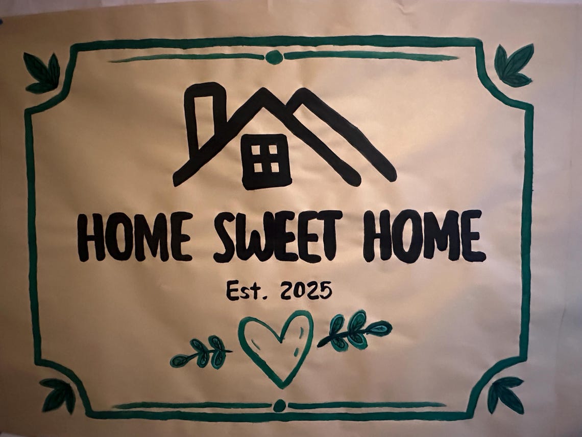 Home Sweet Home Banner – Housewarming or Welcome Home Décor - Etsy