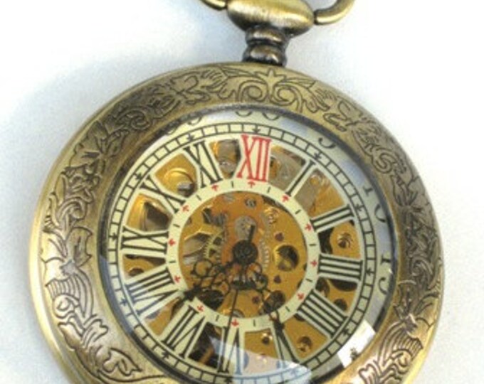 Steampunk Pocket Watch DELUXE SHERLOCK HOLMES Necklace - Etsy