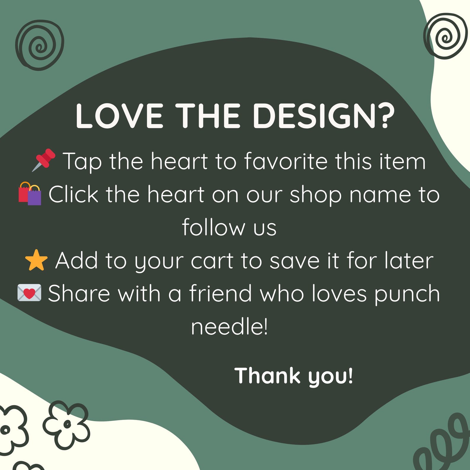 Punch Needle Coaster Patterns & Template – Cute Punch Needle Designs ...