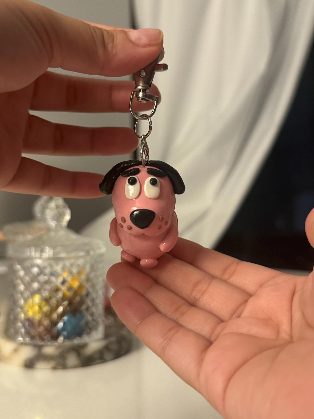 Nostalgic Pink Pup Jar – 90s Cartoon-inspired Stash Jar Container. - Etsy