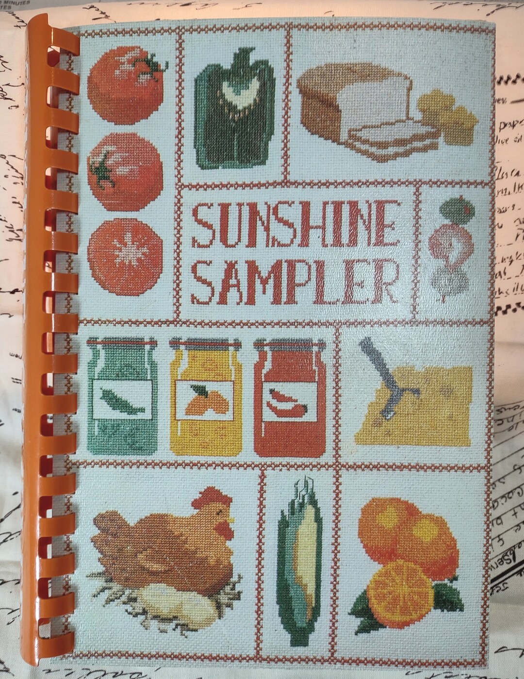 Sunshine Sampler Vintage Cookbook 1971 - Etsy