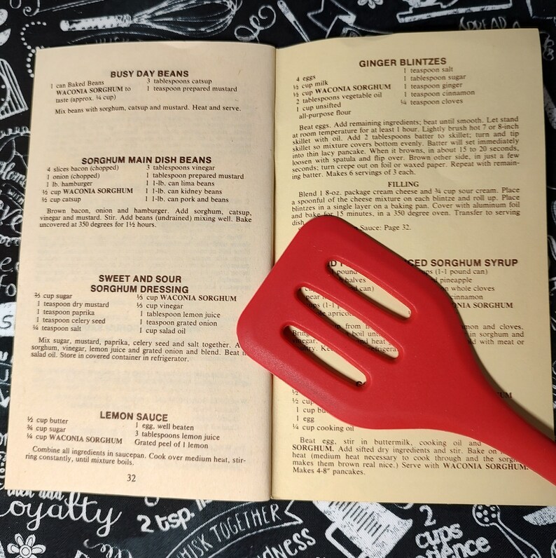 Waconia Pure Sorghum Pamphlet Cookbook 1960's - Etsy