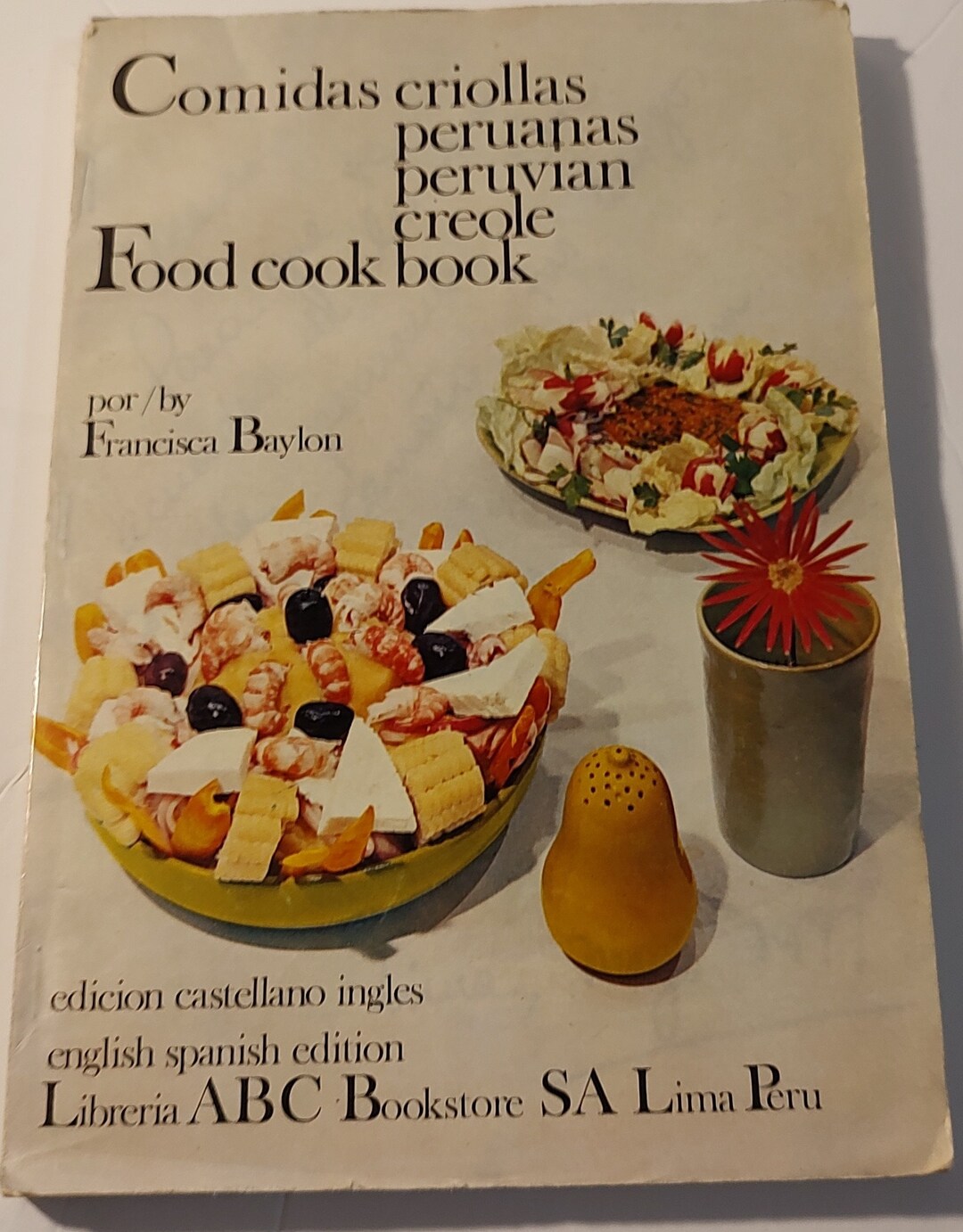 Vintage Cookbook From Lima Peru - Etsy