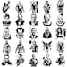 Horror SVG Bundle | Classic Horror Movie Retro Halloween Clipart ...
