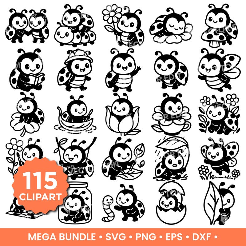 Ladybug Svg - Etsy