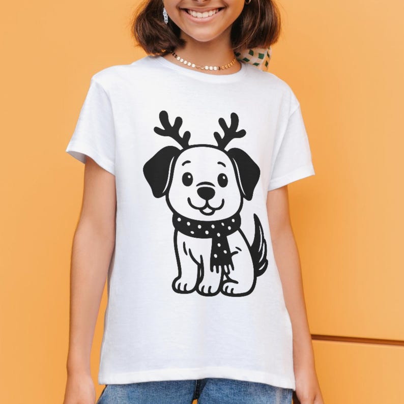 Christmas Animals SVG PNG Bundle Cute Holiday Animal Clipart Winter ...