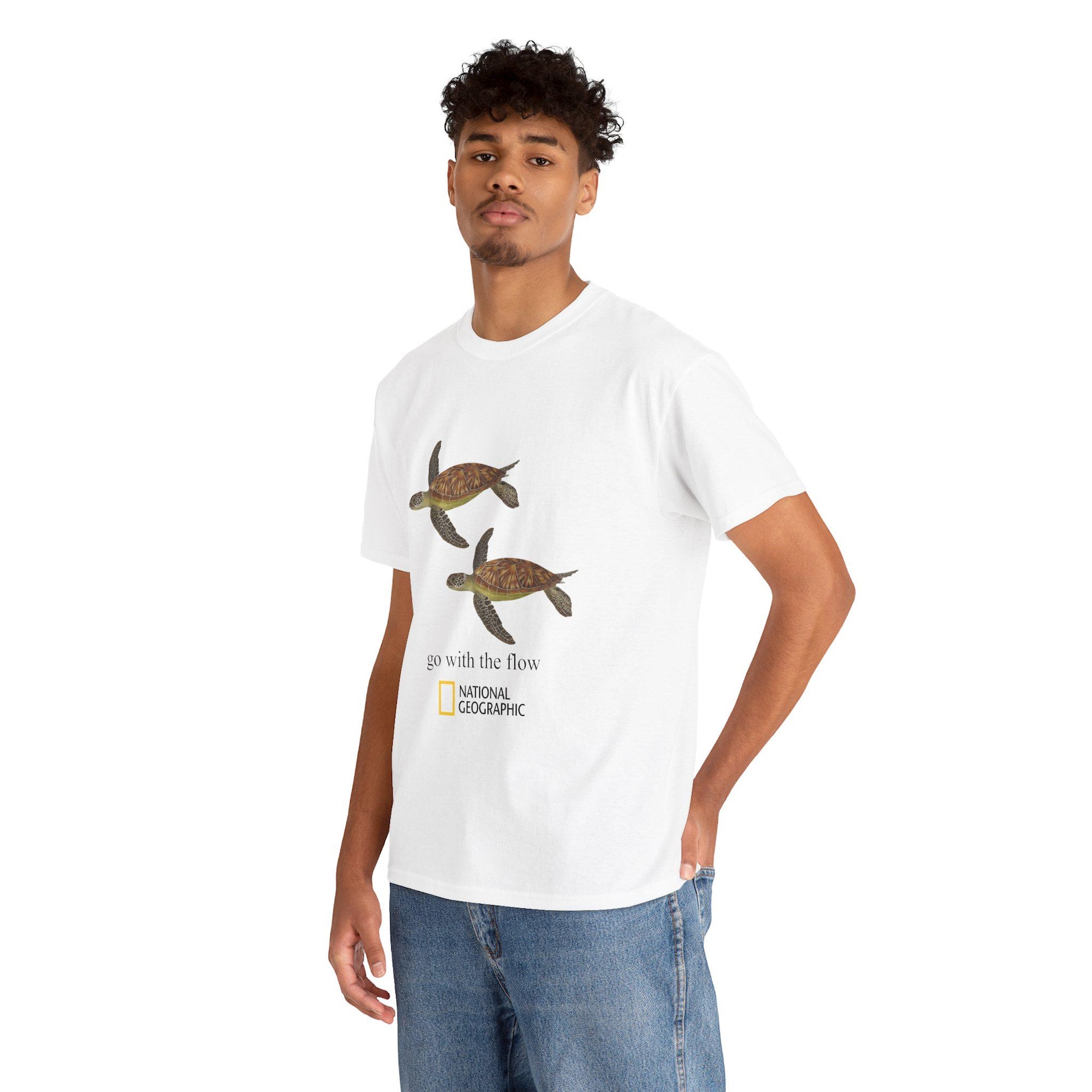 Sea Turtle National Geographic Tee, Ocean Vibe Shirt - Etsy