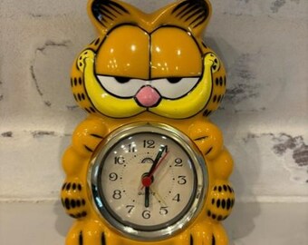 Gorgeous Collectible and Vintage Garfield Sunbeam Double Bell, Clock ...