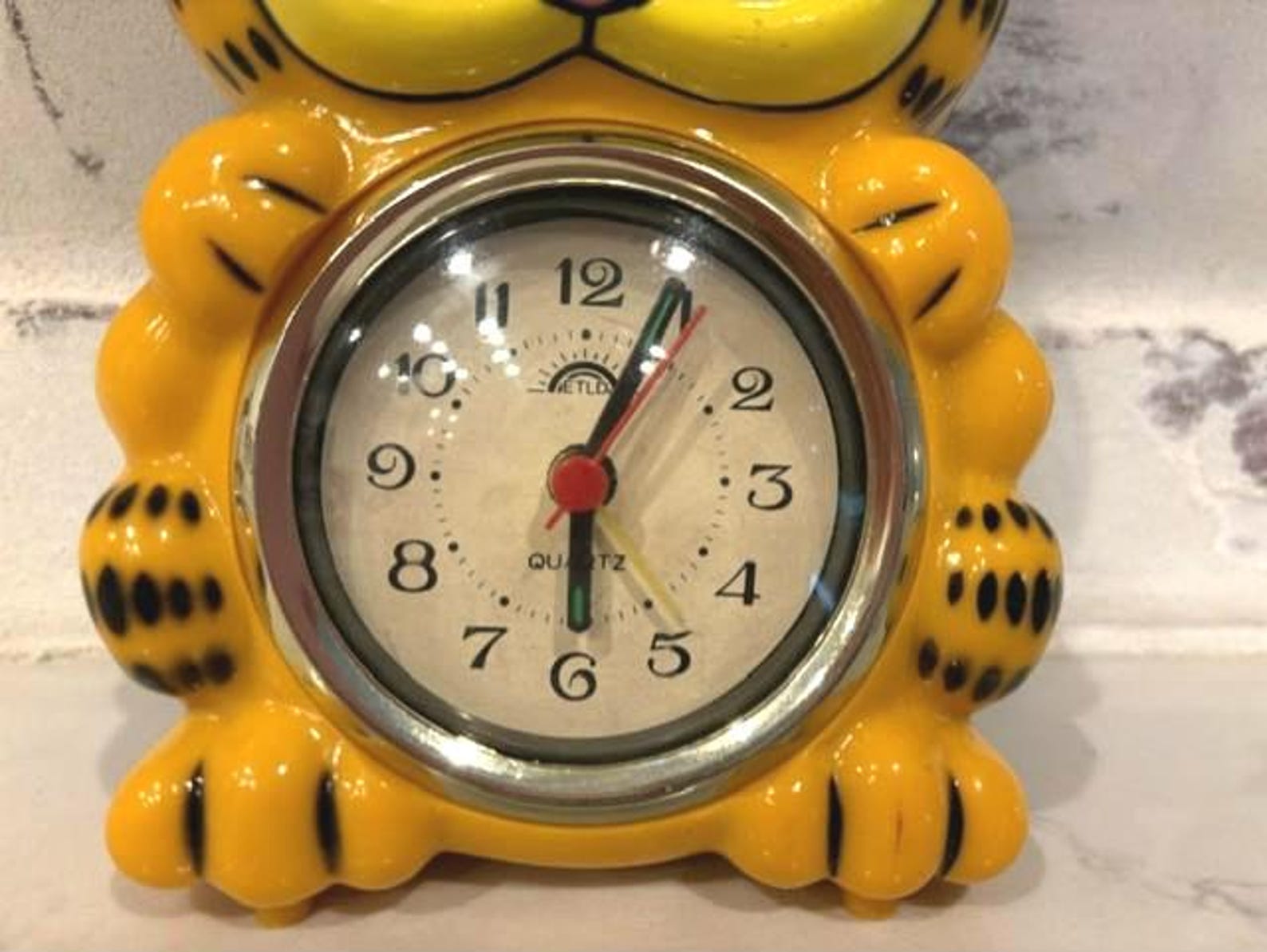 Vintage Garfield Clock - Etsy