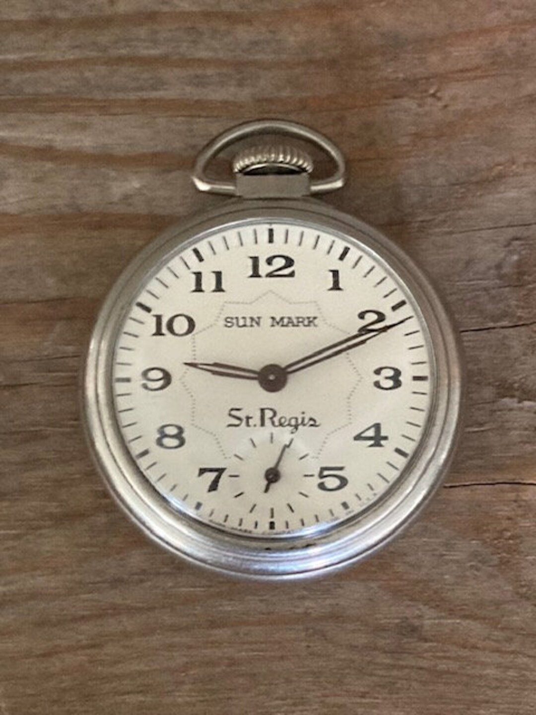 Vintage Pocket Watch St.regis Sun Mark - Etsy
