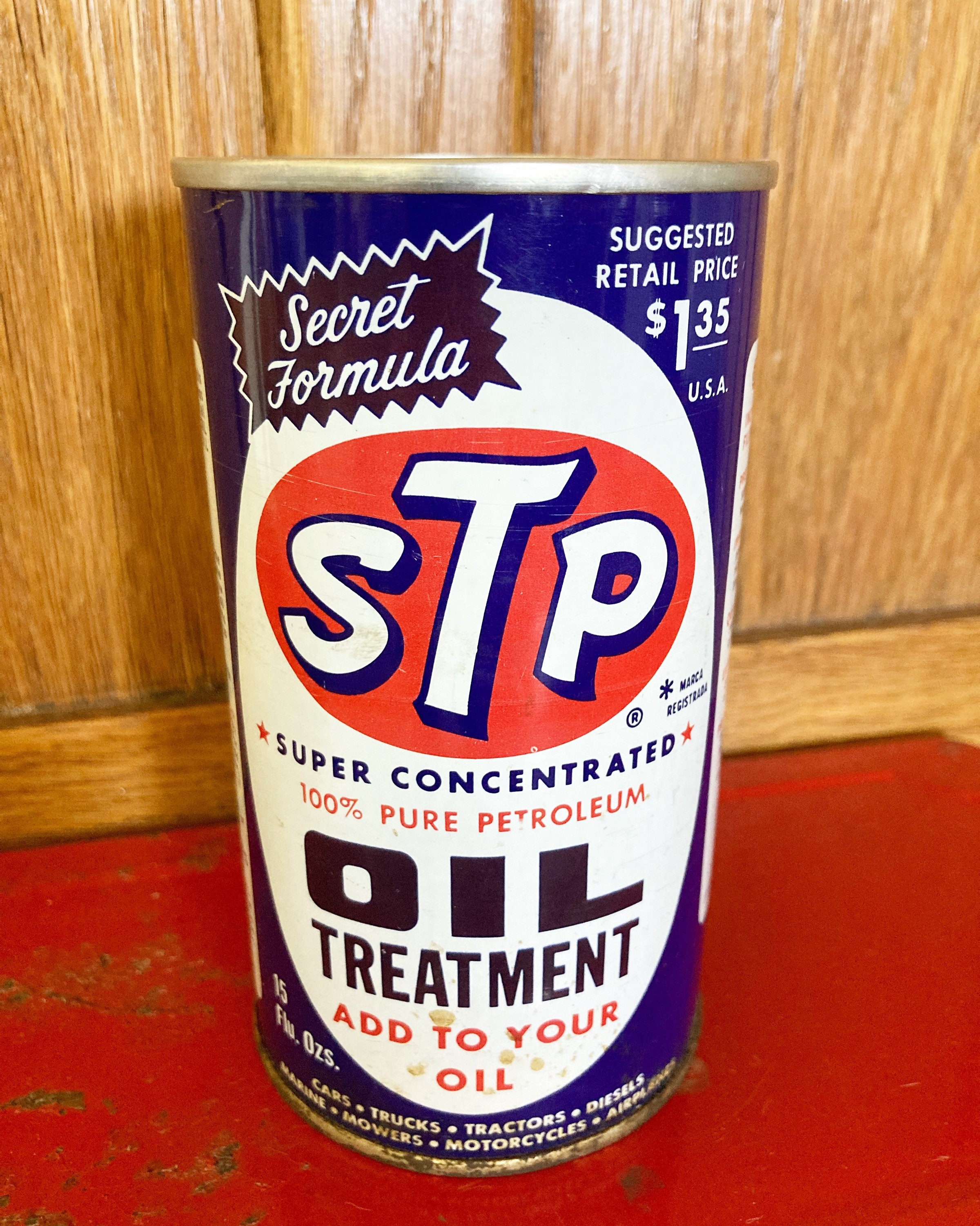 Vintage 1960s STP Oil Can - Etsy