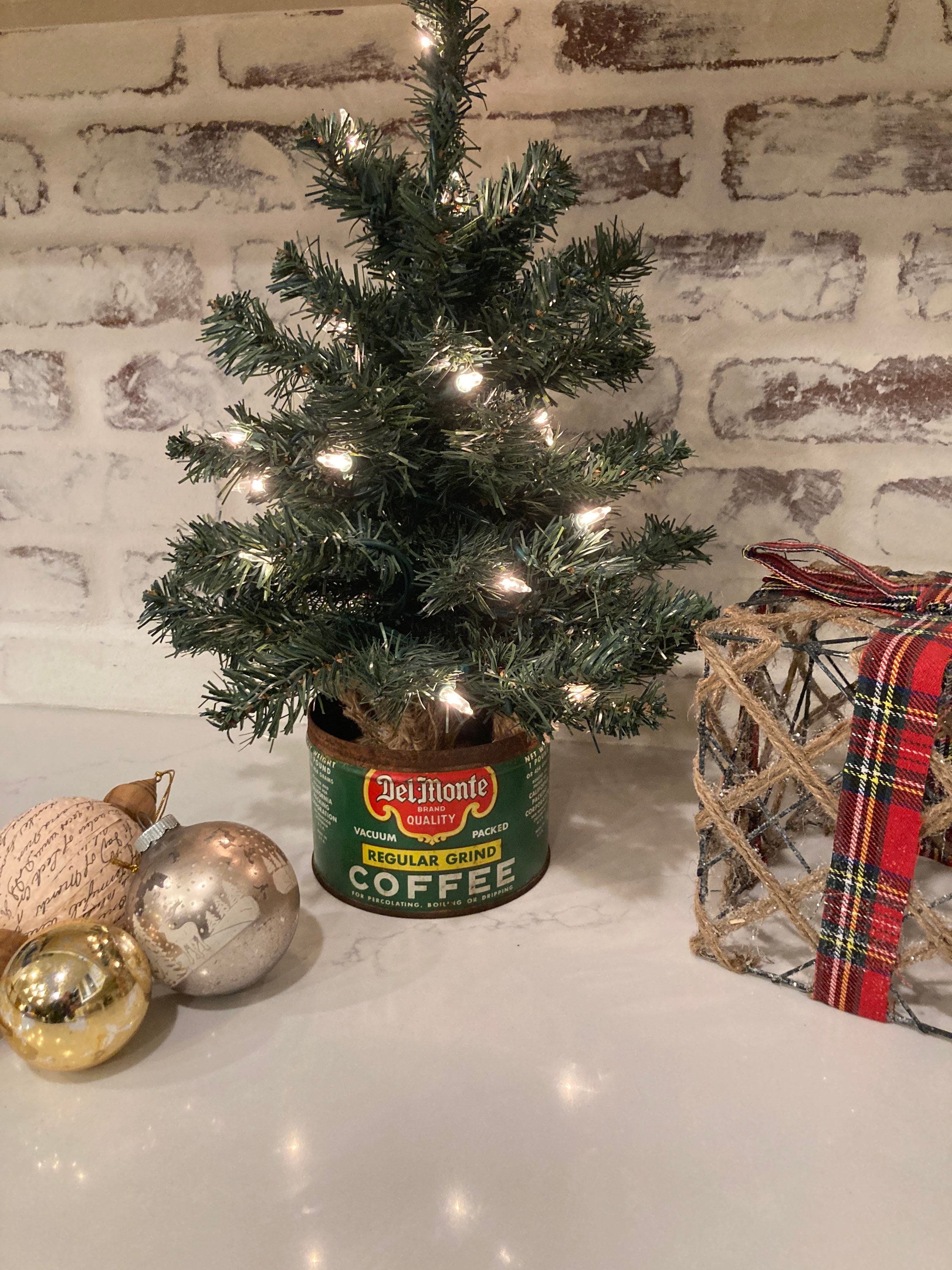 Vintage Del Monte Coffee Tin Can - Etsy