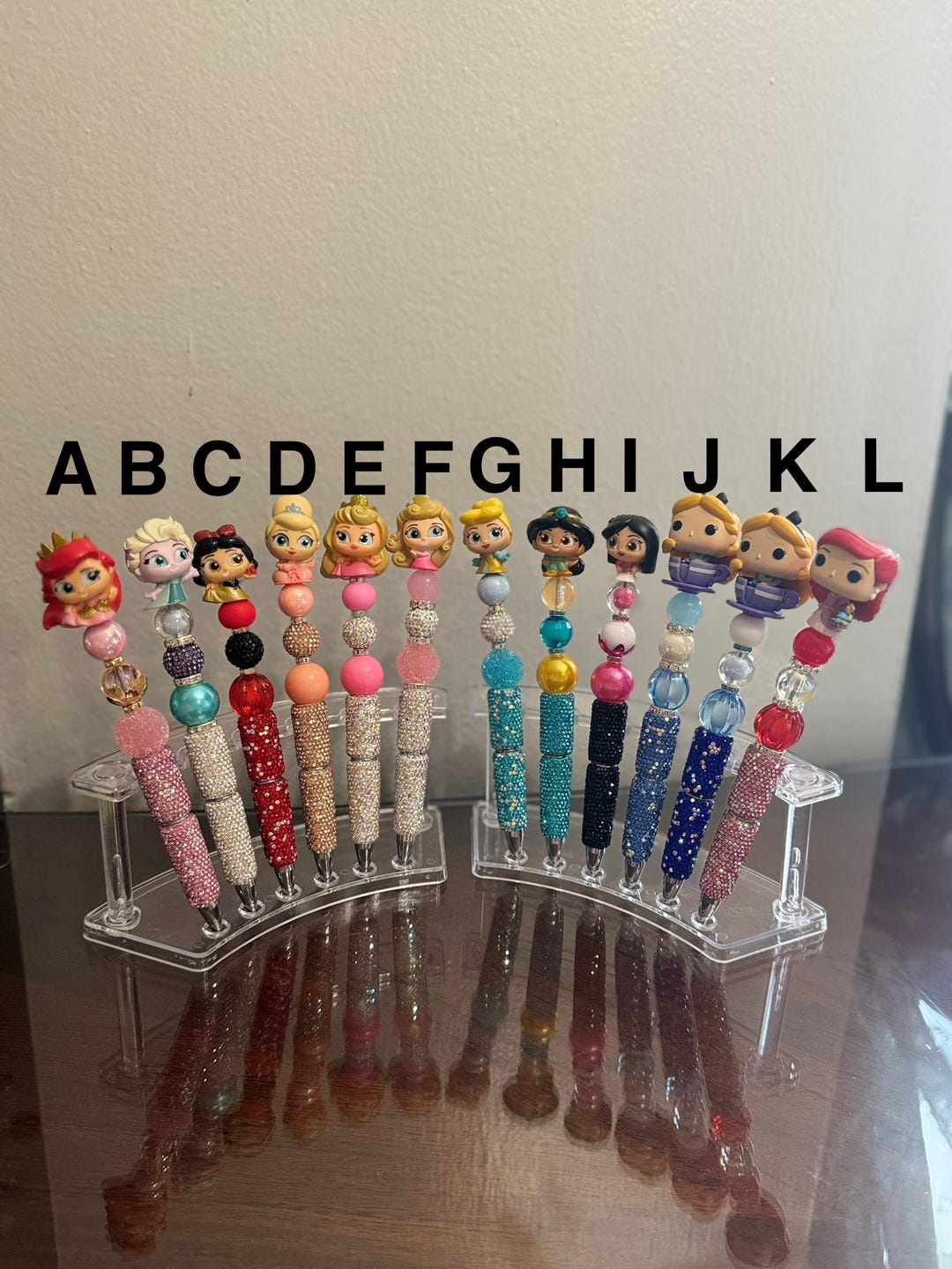 Disney Princess Doorable Beadable Pens - Etsy