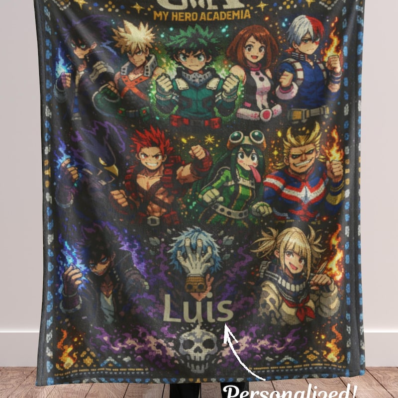 Blankets My Hero Academia - Etsy